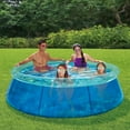 Funsicle 8ft 3D Fun QuickSet Pool, Instant Easy Setup, Above Ground ...