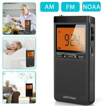 Portable Radio AM FM SW, EEEkit Transistor Walkman Radio with LED ...