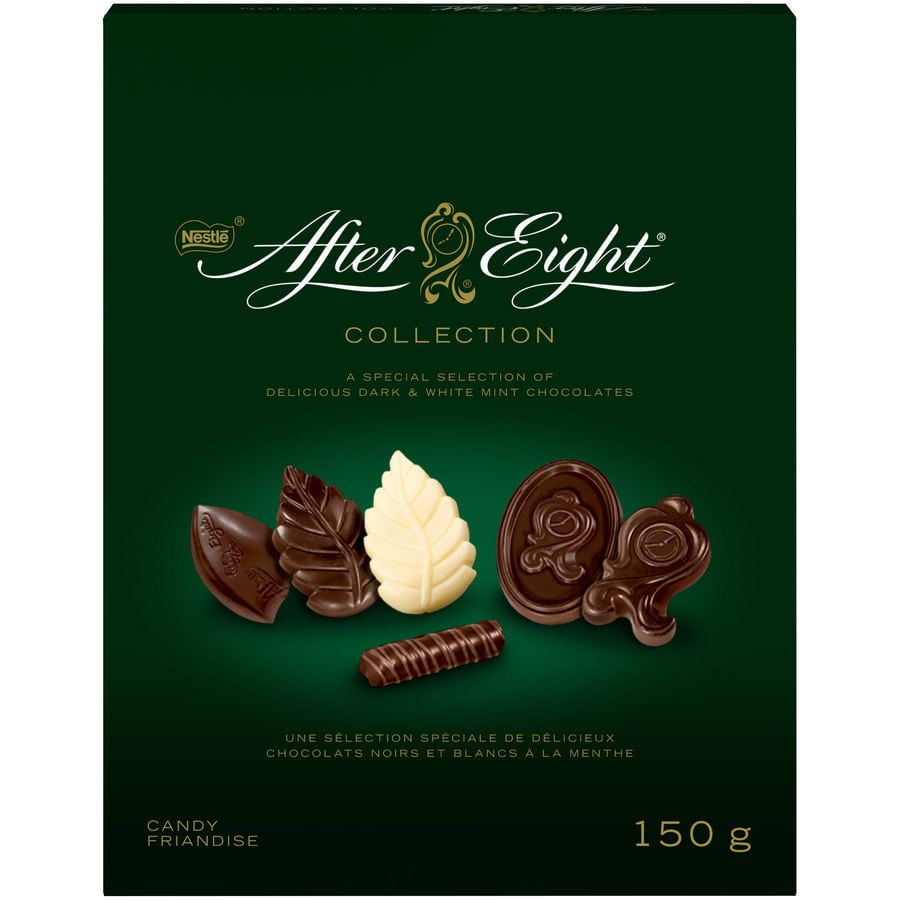 NESTLÉ® AFTER EIGHT® Collection Box, Dark & White Mint Chocolate, 150 g ...