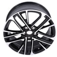1x 18"x8" Alloy Wheel Rim Machined Black for Toyota Camry 2025-2026 ...