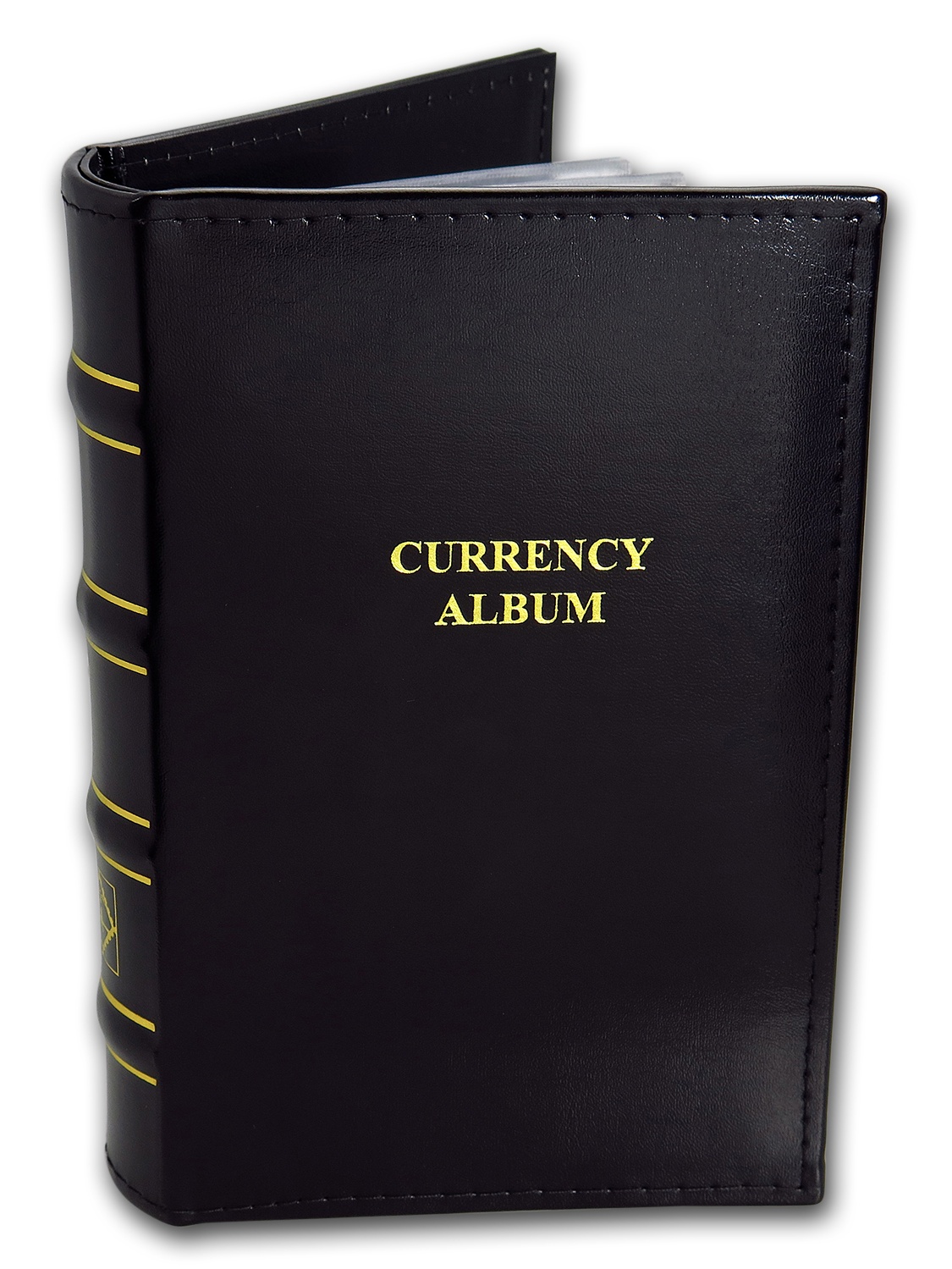 Classic Currency Album (Black) - For Bank Notes 7-1/2" x 3-1/4 ...