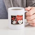 CafePress - Peanuts Over The Moon! 11 Oz Ceramic Mug - 11 oz Ceramic ...