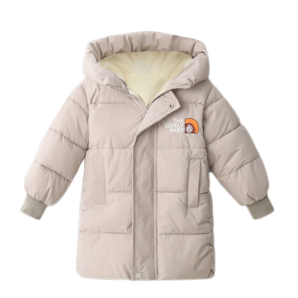 URMAGIC Toddler Little Kid Boy Girl Long Down Hooded Coat Winter Parka ...