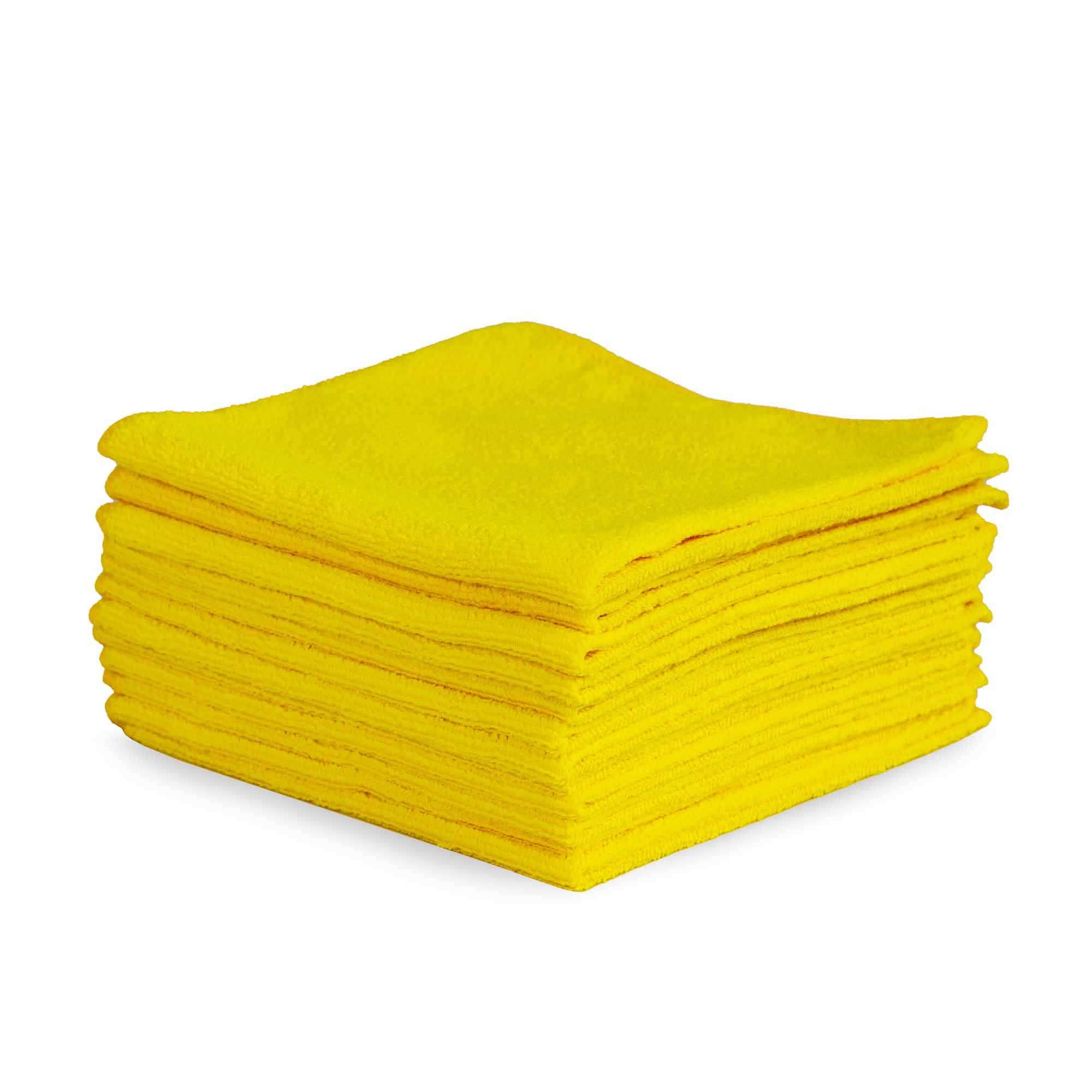 Paño De Microfibra Amarillo Multiusos 40x40 Paq Con 12 Pzas, Packlife ...