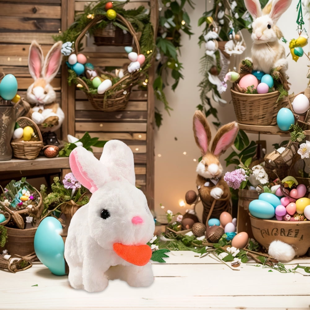 Conejito de Pascua Electric Bunny Bunnies puede caminar y hablar con el ...