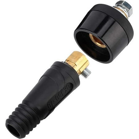 licenbar Welding Cable Connector, 3Set Copper Euro Style Welding Cable ...