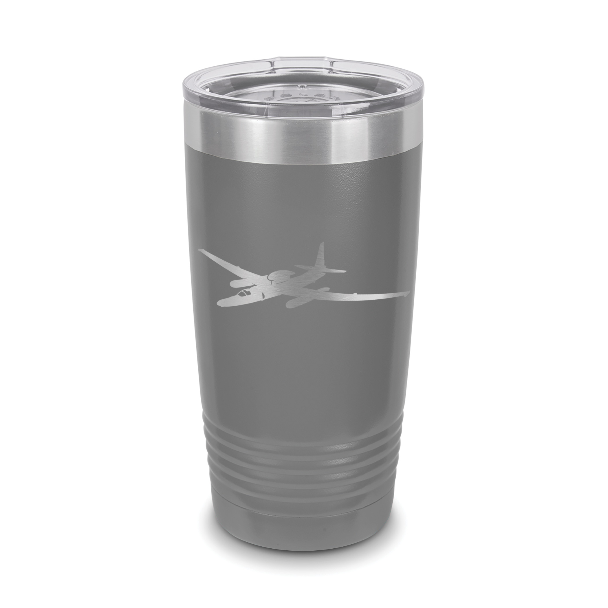 U-2 Dragon Lady Tumbler 20 oz - Laser Engraved w/ Clear Lid - Polar ...