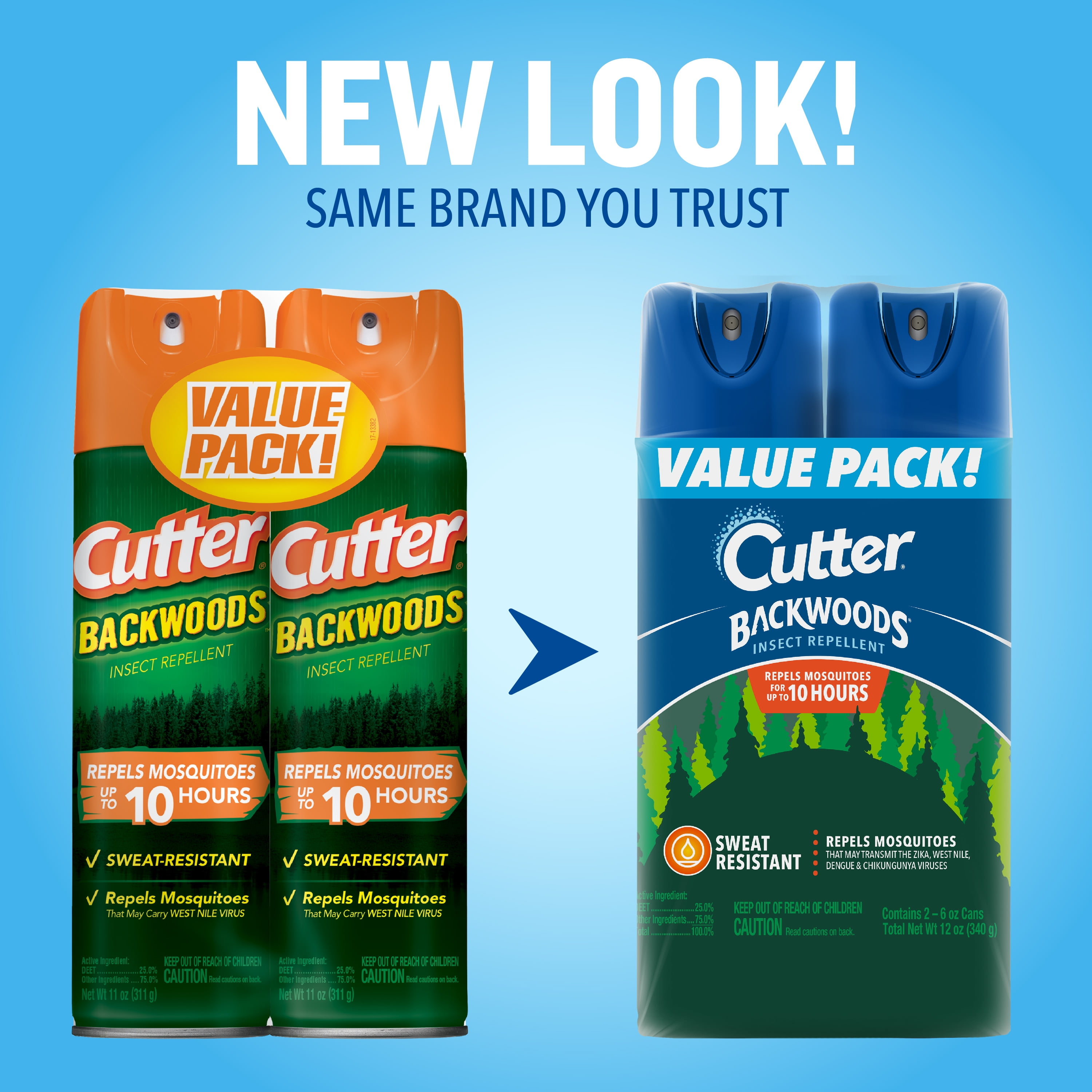 Buy Cutter Backwoods High D.E.E.T Insect Repellent - Mosquito ...