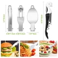 IMAGE 12 Piece Stainless Steel Camping Mess Kit - Walmart.com