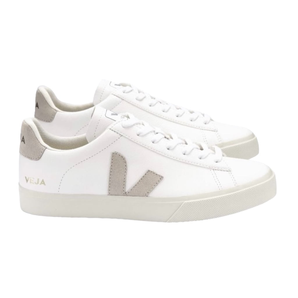 Tenis Veja de campo para hombre blancos con logo gris Talla 27 Veja ...