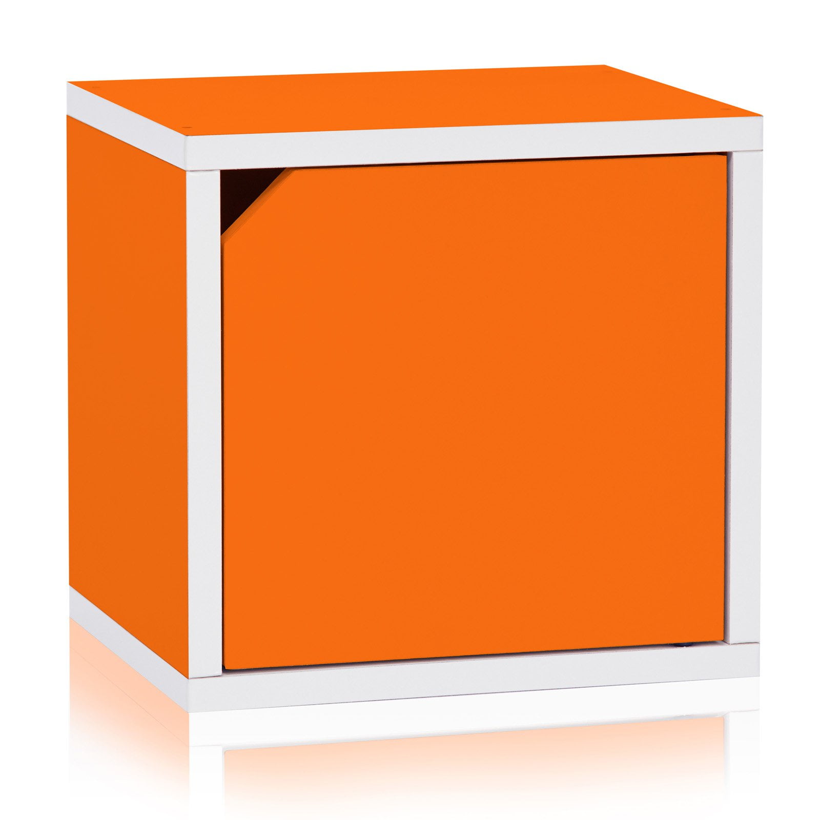 Way Basics Eco Stackable Connect Storage Cube with Door, Multiple ...