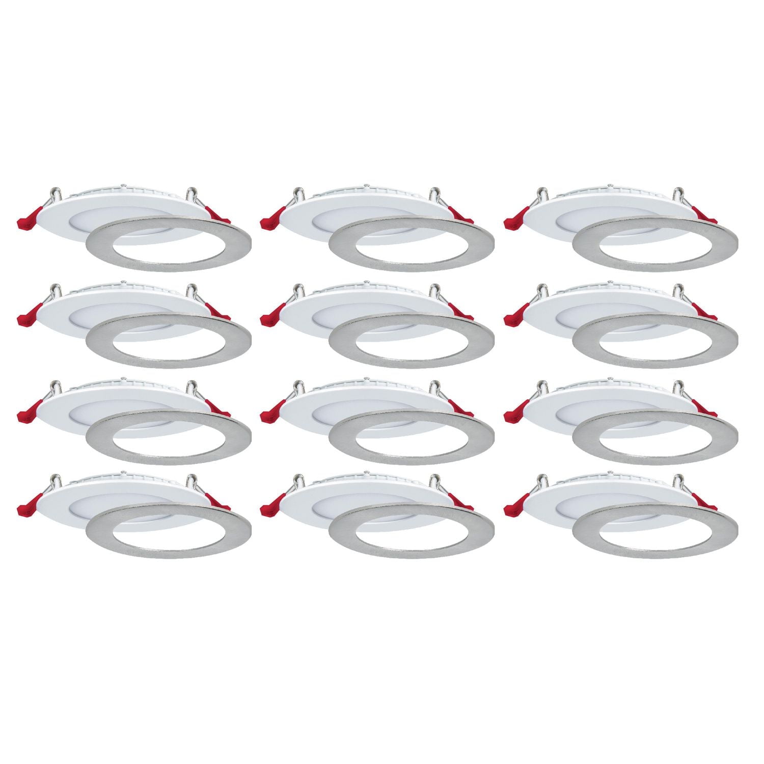 Click here for Nadair  4 Led Recessed Ultra Slim Lights  3 Built-... prices
