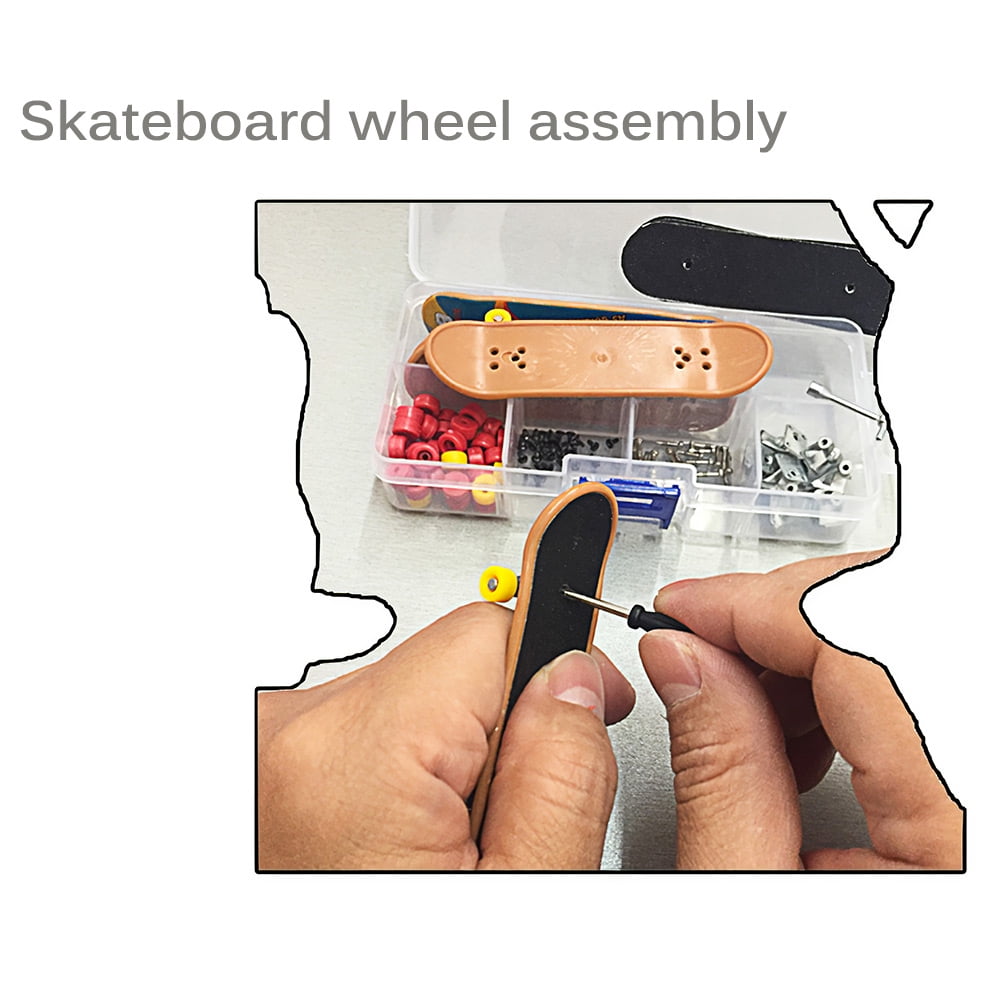 Buy Educational Finger Skating Board Table Game Skateboard Assembly ...