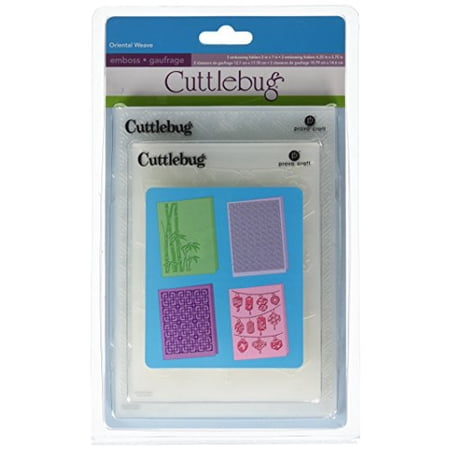 Cuttlebug Provo Craft Embossing Folders, Oriental Weave | Walmart Canada