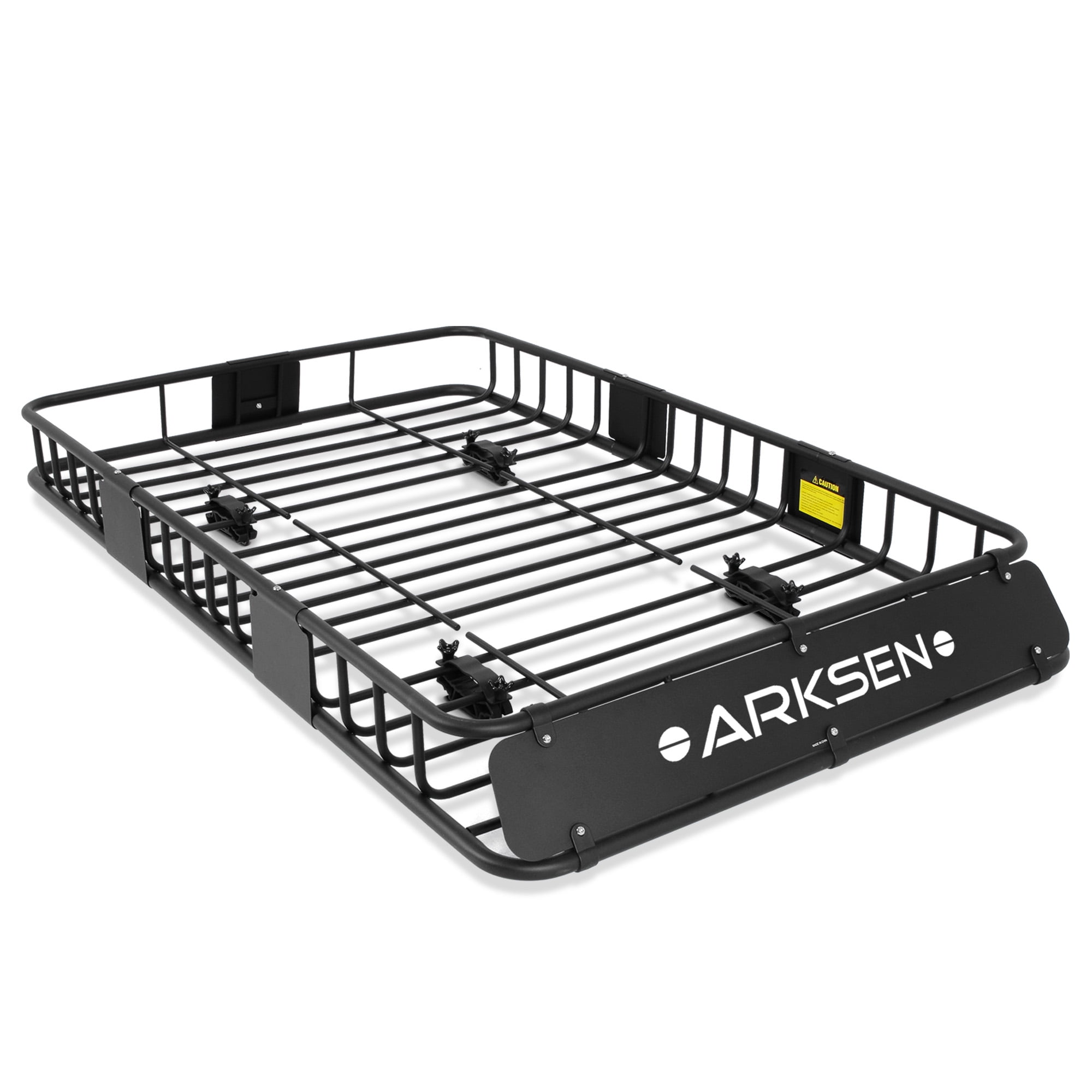 Arksen 64" Universal Black Roof Rack Cargo with Extension Car Top ...