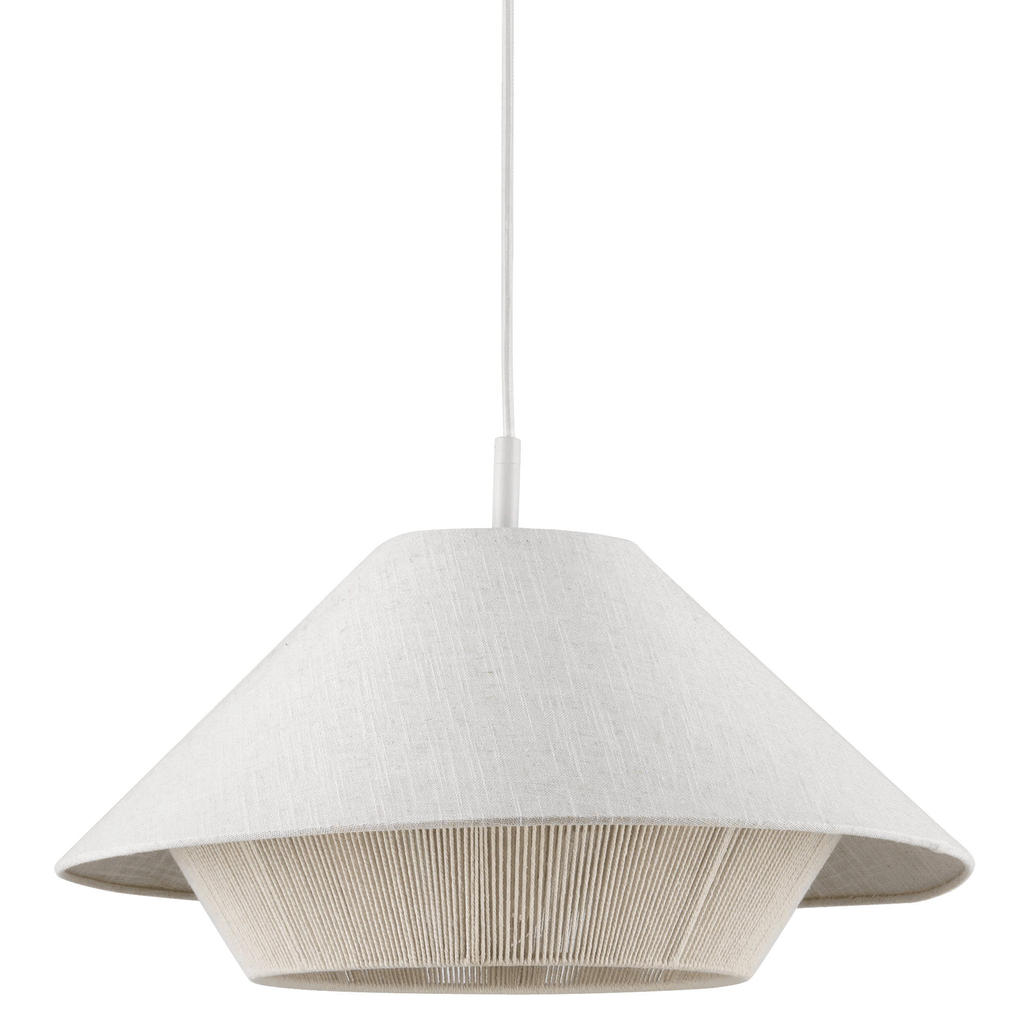 Click here for Bouclair Beige Linen And Rope Ceiling Lamp prices