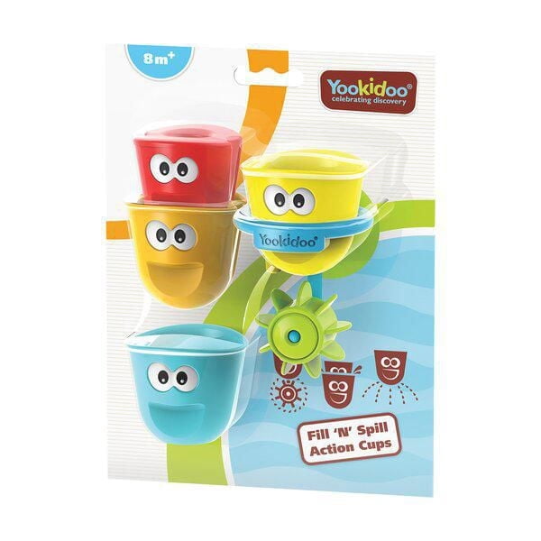 Click here for Yookidoo Baby Bath Toys - Fill n Spill Set Of Four... prices