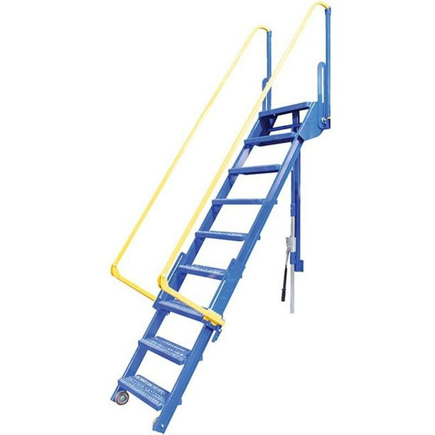 Vestil Manufacturing LAD-FM-72 72 in. Folding Mezzanine Ladder ...