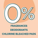 Seventh Generation Chlorine Free Sanitary Pantiliners Pads, Feminine ...