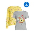 Spongebob Ladies Top 2 Pack - Walmart.com