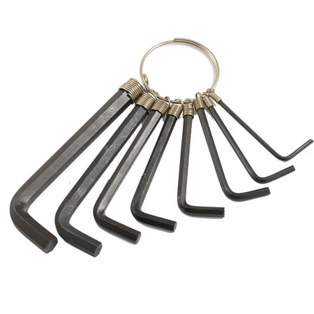8 Pcs Black L-Shaped Spanner Wrench Hex Keys Hand Tool | Walmart Canada