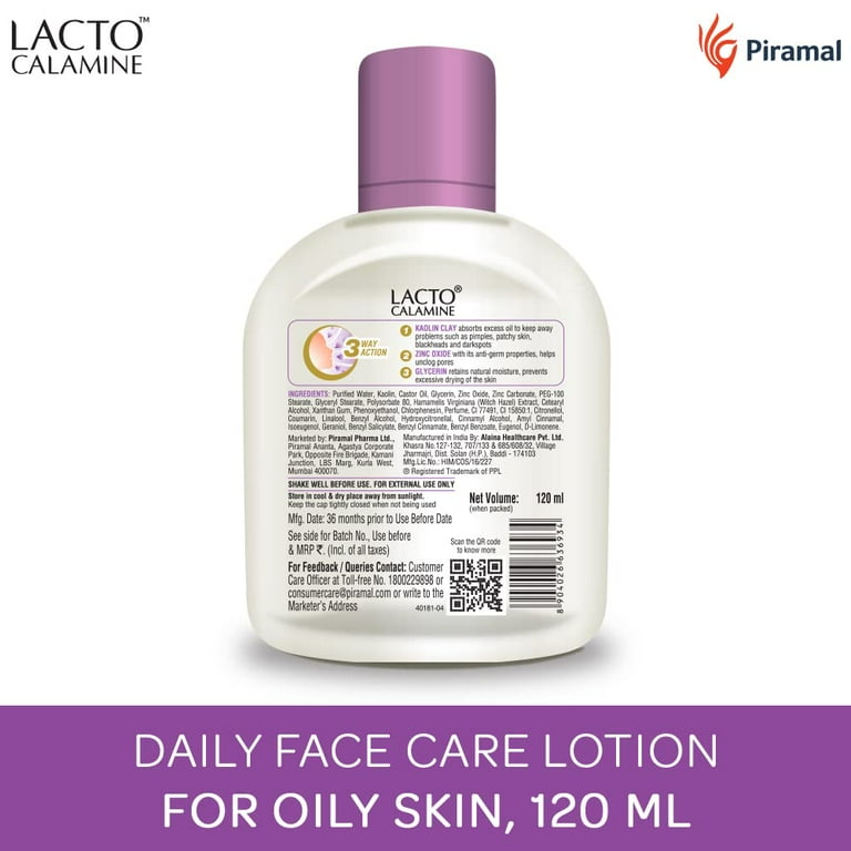 Lacto calamine for oily skin store
