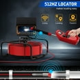 PowerWill Sewer Camera with 512Hz Locator, 100ft with 7" Monitor, DVR ...