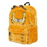 Garfield 17” Officially Licensed 3D Character Backpack with Plush ...