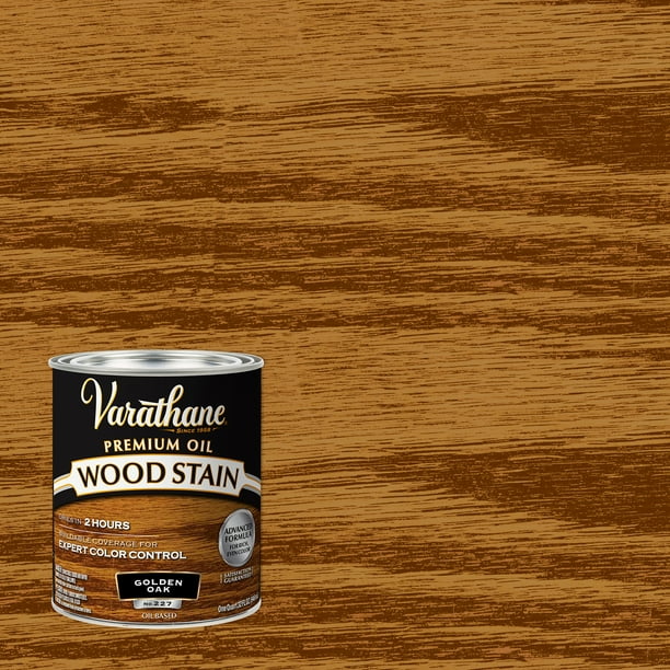 Golden Oak, Varathane Premium Oil-Based Interior Wood Stain-211716H ...
