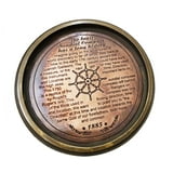 CollectiblesBuy Antique Brass Navigational Compass Ship Sailor Device ...