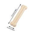 Interactive Dog Chew Bone Toy Teeth Cleaning Plaything for Daily Indoor ...