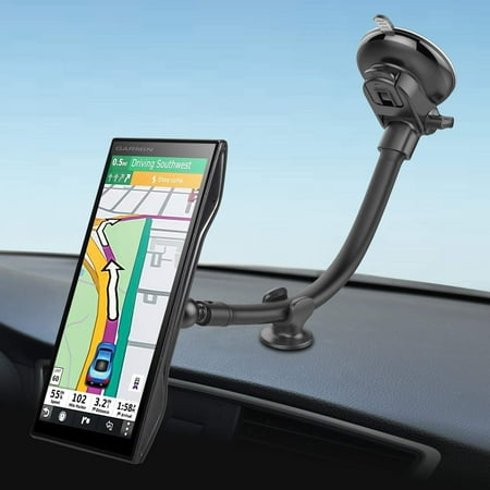 GPS Car Mount, Windshield Dashboard Suction Cup GPS Mount for Car with ...