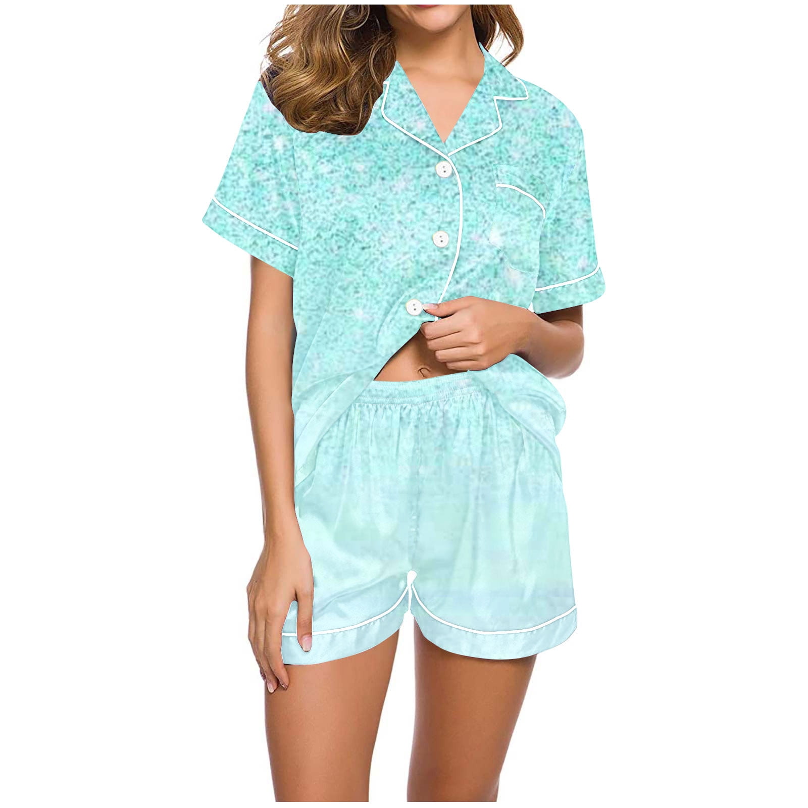 Click here for Rbaofujie Fall Pajamas For Women Women Casual Prin... prices