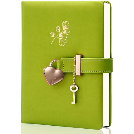 Diary with Lock and Key PU Leather Kids Journal with Lock Personal ...