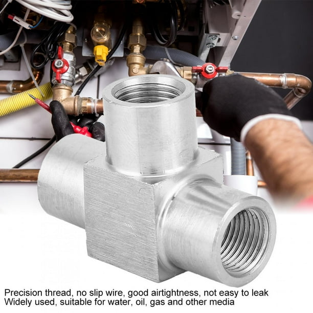 3 Way Corner Pipe Fittings Inch Female Thread For The Transmission Of ...