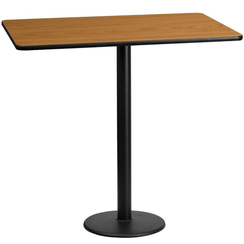 Flash Furniture 30'' x 60'' Rectangular Laminate Table Top with 18 ...