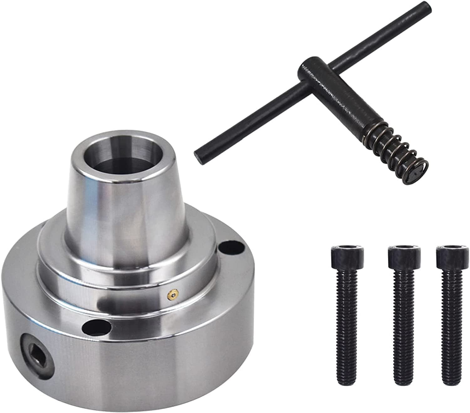 ALL-CARB 5C Collet Lathe Chuck Closer - 5" 0.0006 TIR Plain Back Lathe ...