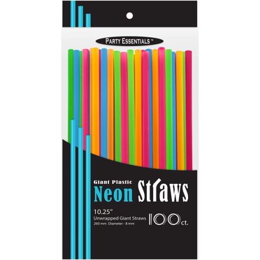 Mega Pack Krazy Straw, Assorted Colors, 36-Count - Walmart.com