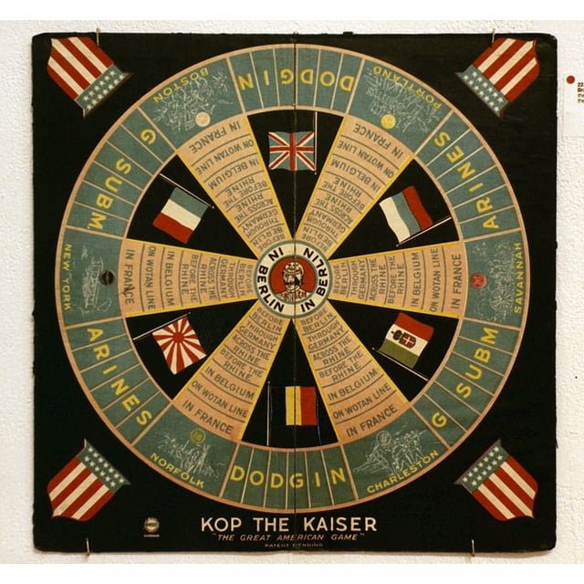 Board Game: Kop The Kaiser. /Nkop The Kaiser. American Board Game By ...