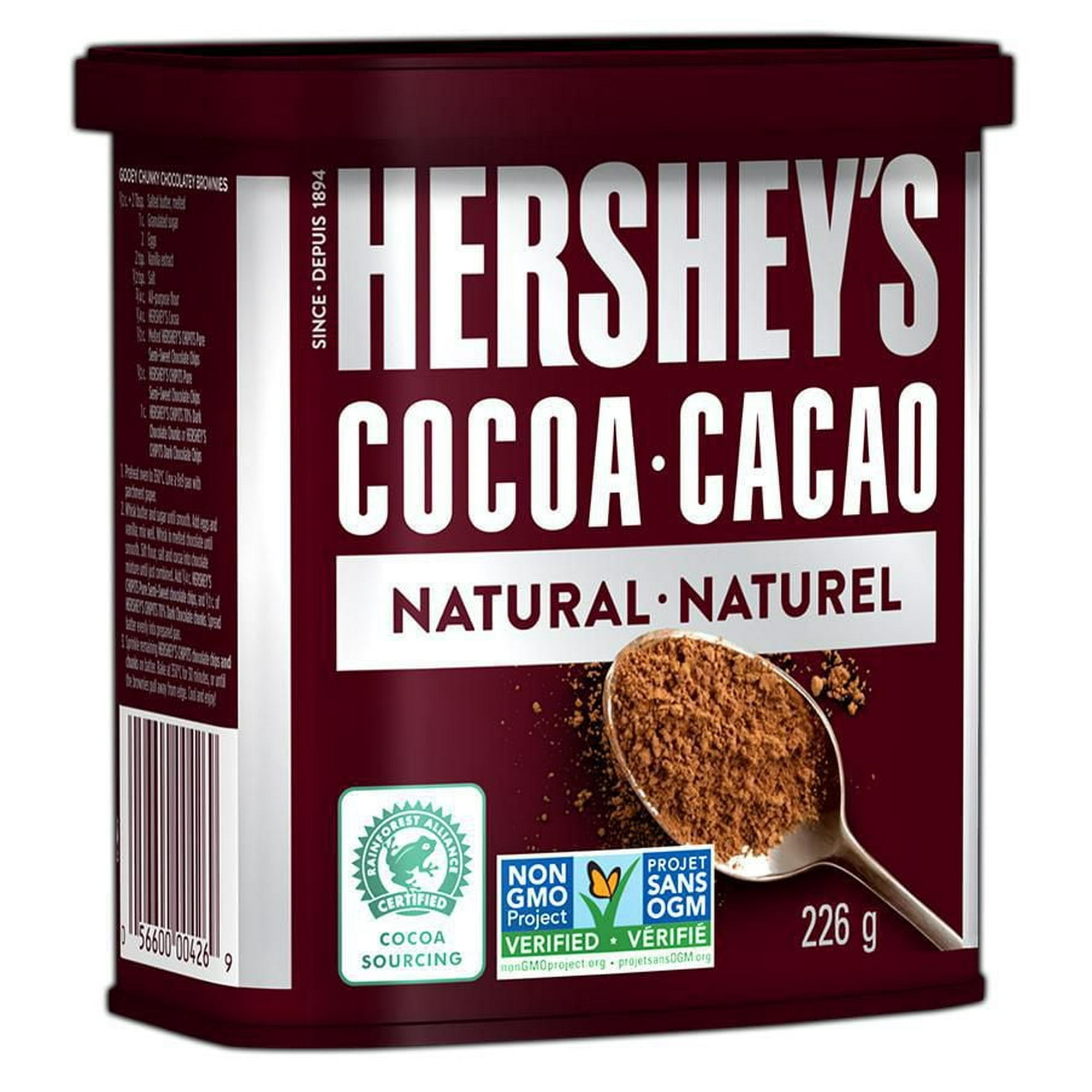 Click here for Hersheys Natural Unsweetened Cocoa Powder 226g prices