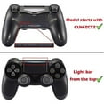 eXtremeRate Scarlet Red Symbols Replacement Full Set Buttons for ps4 ...