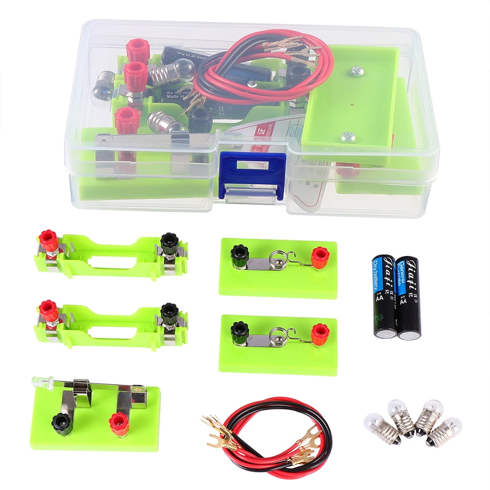 1 Set Physics Experiment AA Battery Box Electrical Laboratory ...