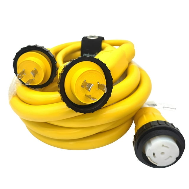 Parkworld 692033A Combiner Marine Shore Power Y Adapter L5-30P Dual ...