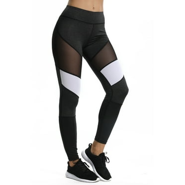 SAYFUT Women's Yoga Pilates Pants Athletic Gym Running Workout Exercise ...