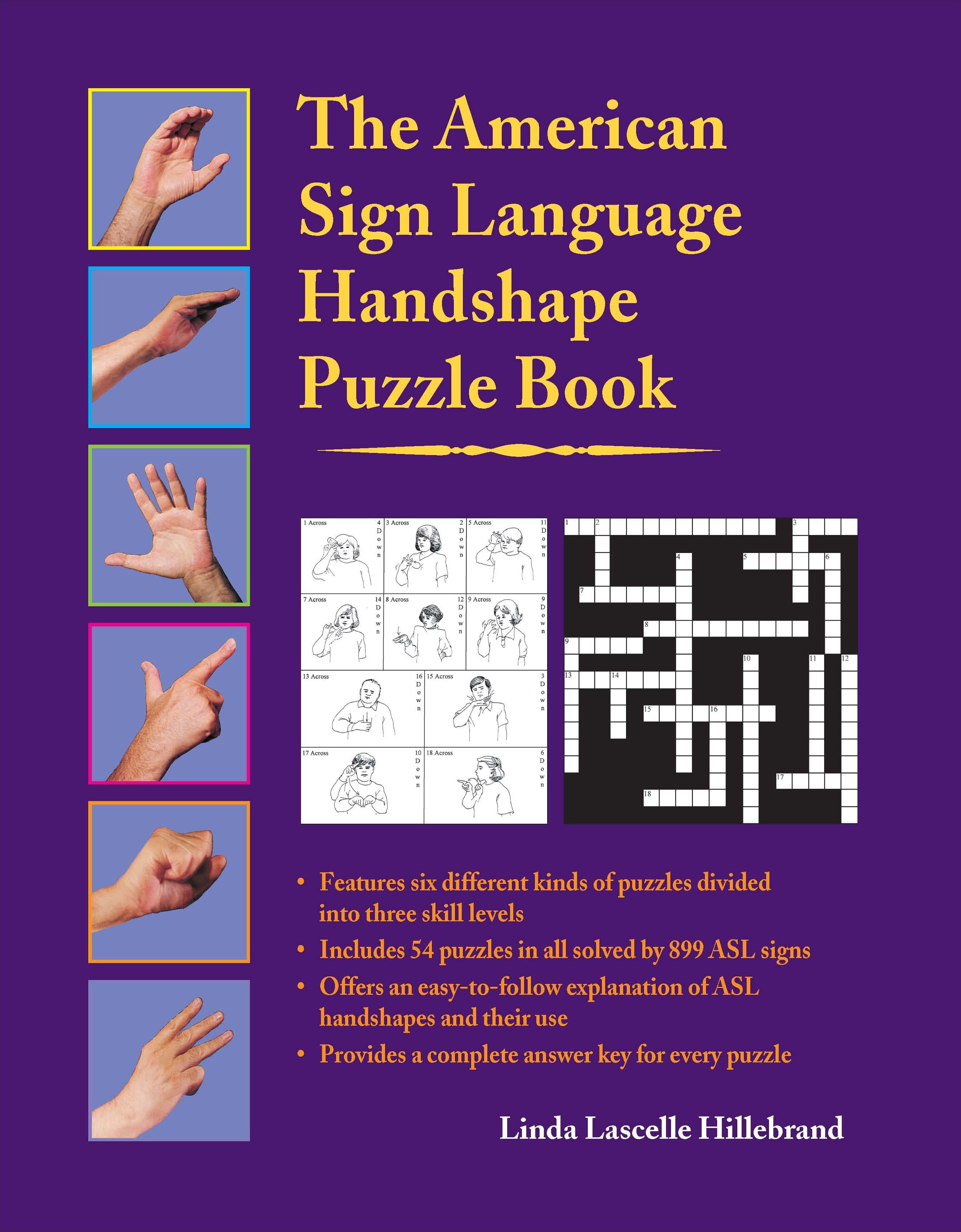 The American Sign Language Handshape Puzzle Book (Paperback) - Walmart.com