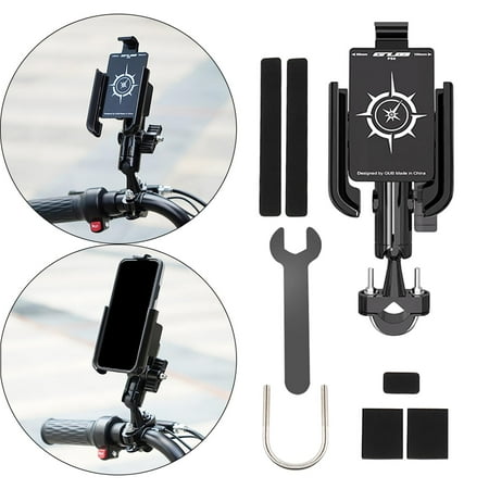 Motorcycle Ph Mount Slip Metal Rotating Shock Bike Ph Holder | Walmart ...