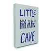 The Kids Room by Stupell Kids Little Man Cave Word Boys Blue Grey ...