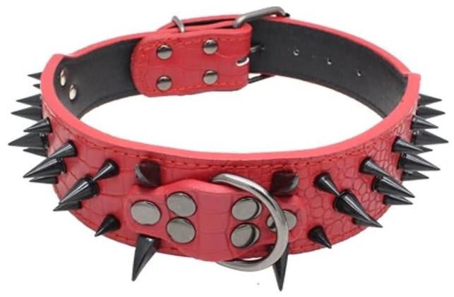 Sharp Spiked Dog Collar - Walmart.com
