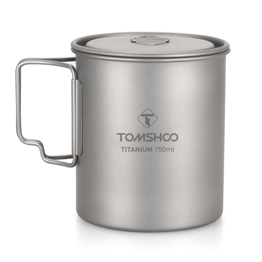 Click here for Tomshoo Ultralight 750ml Titanium Cup Outdoor Port... prices