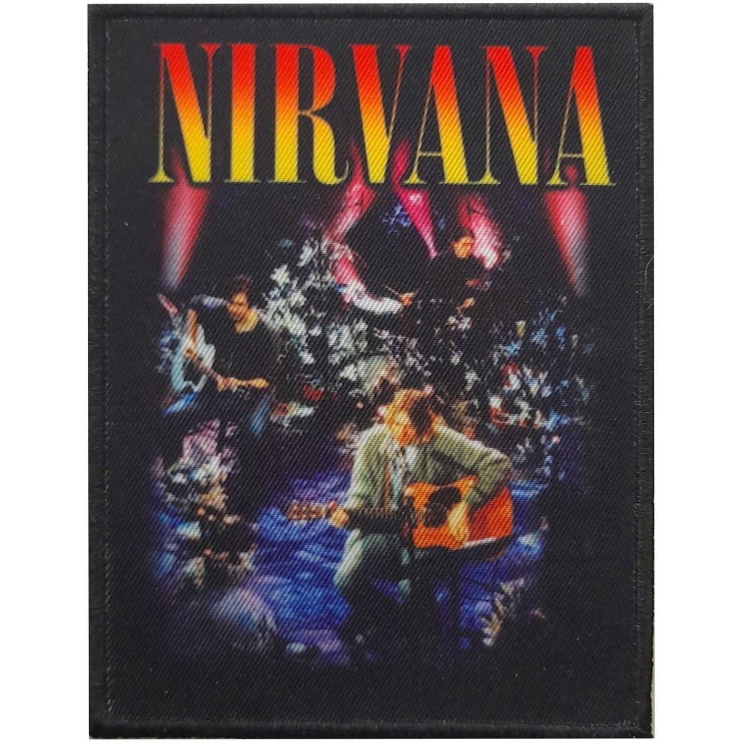 Click here for Nirvana Unplugged Photograph Iron On Patch One Siz... prices